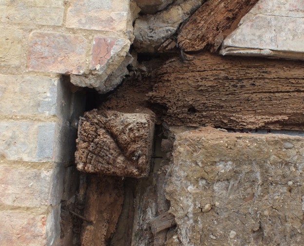 Timber Frame Rot | The Salutation - Restoration