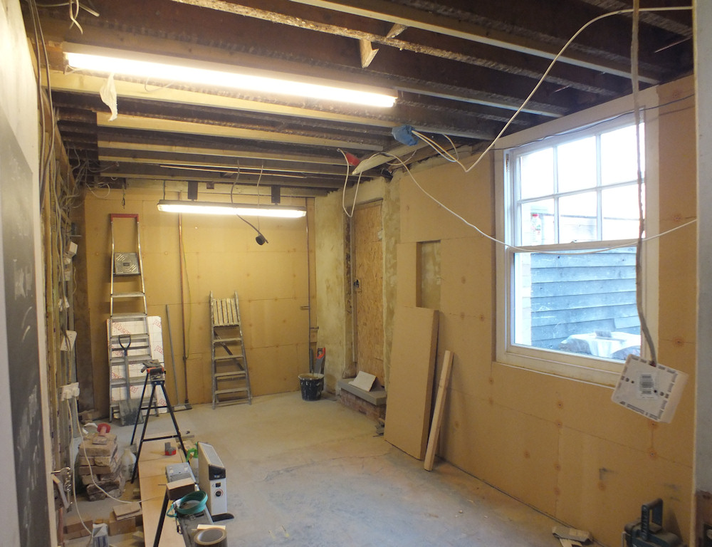 Kitchen Progress | The Salutation - Restoration
