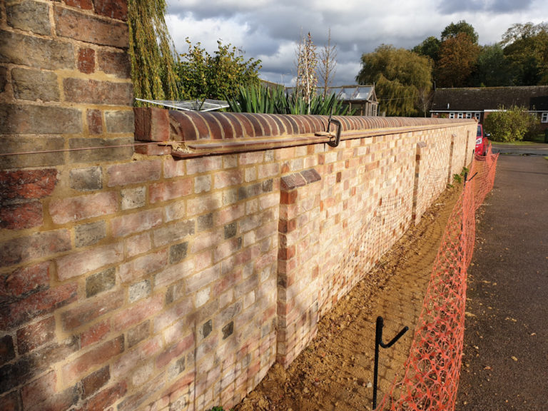 Garden Wall Coping | The Salutation - Restoration