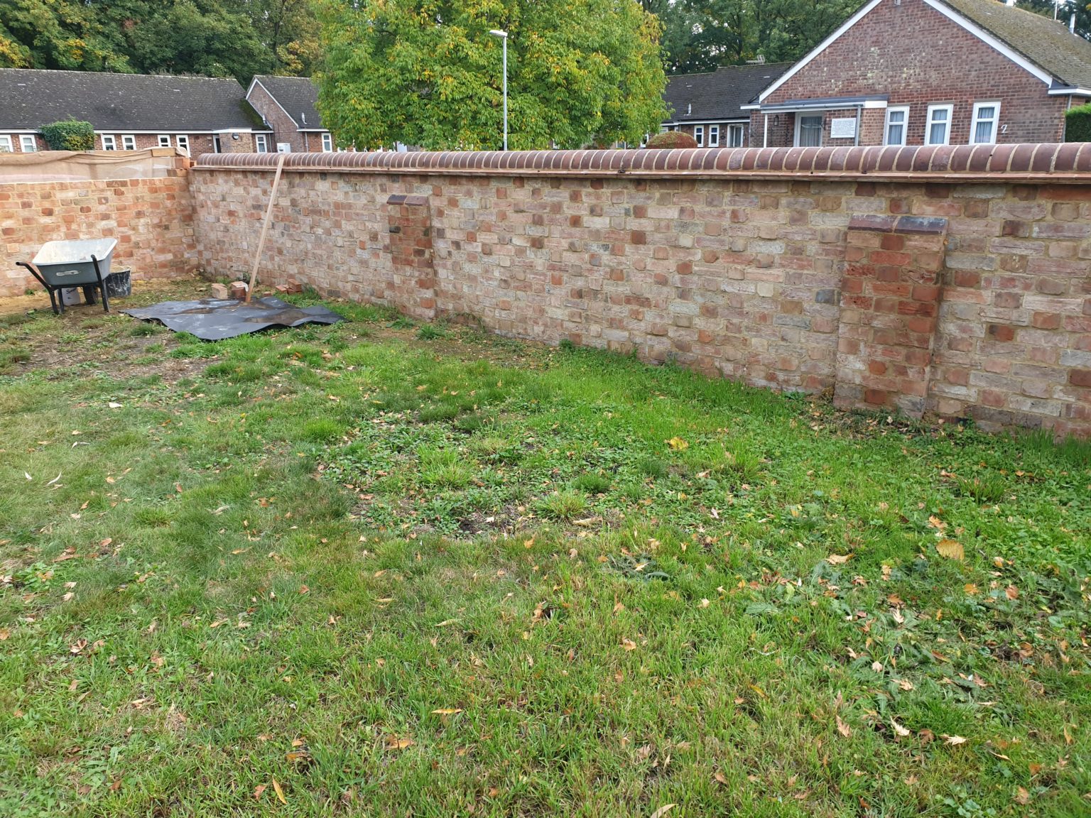 Garden Wall Coping | The Salutation - Restoration
