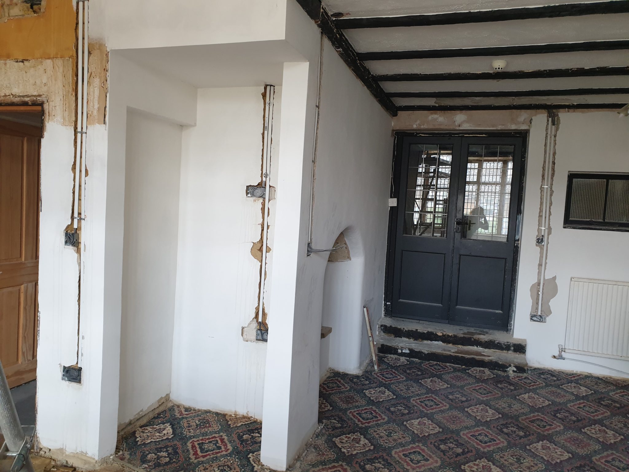 Partial Electrical Rewire | The Salutation - Restoration